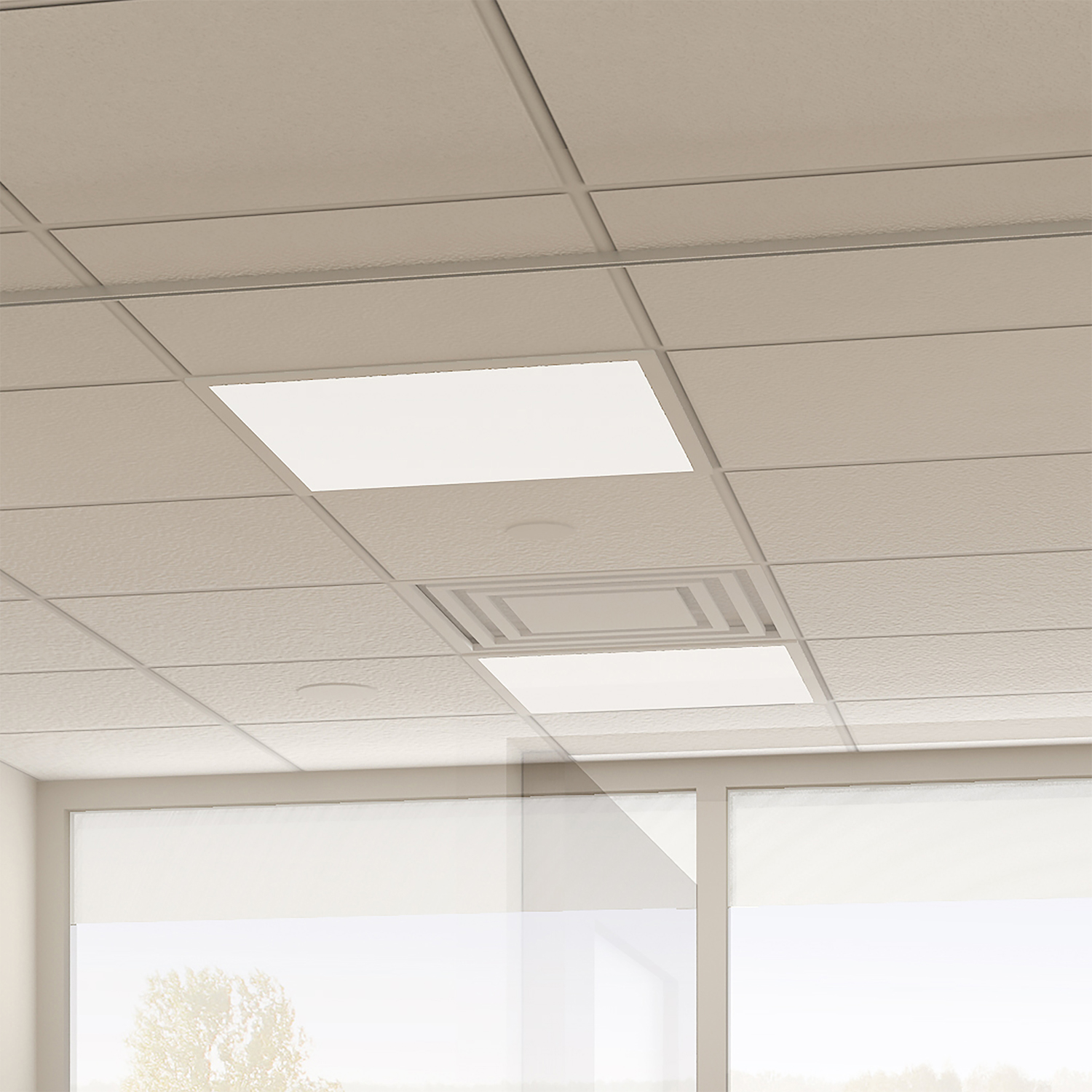 Multipanel lighting for medical exam room - sclubrety