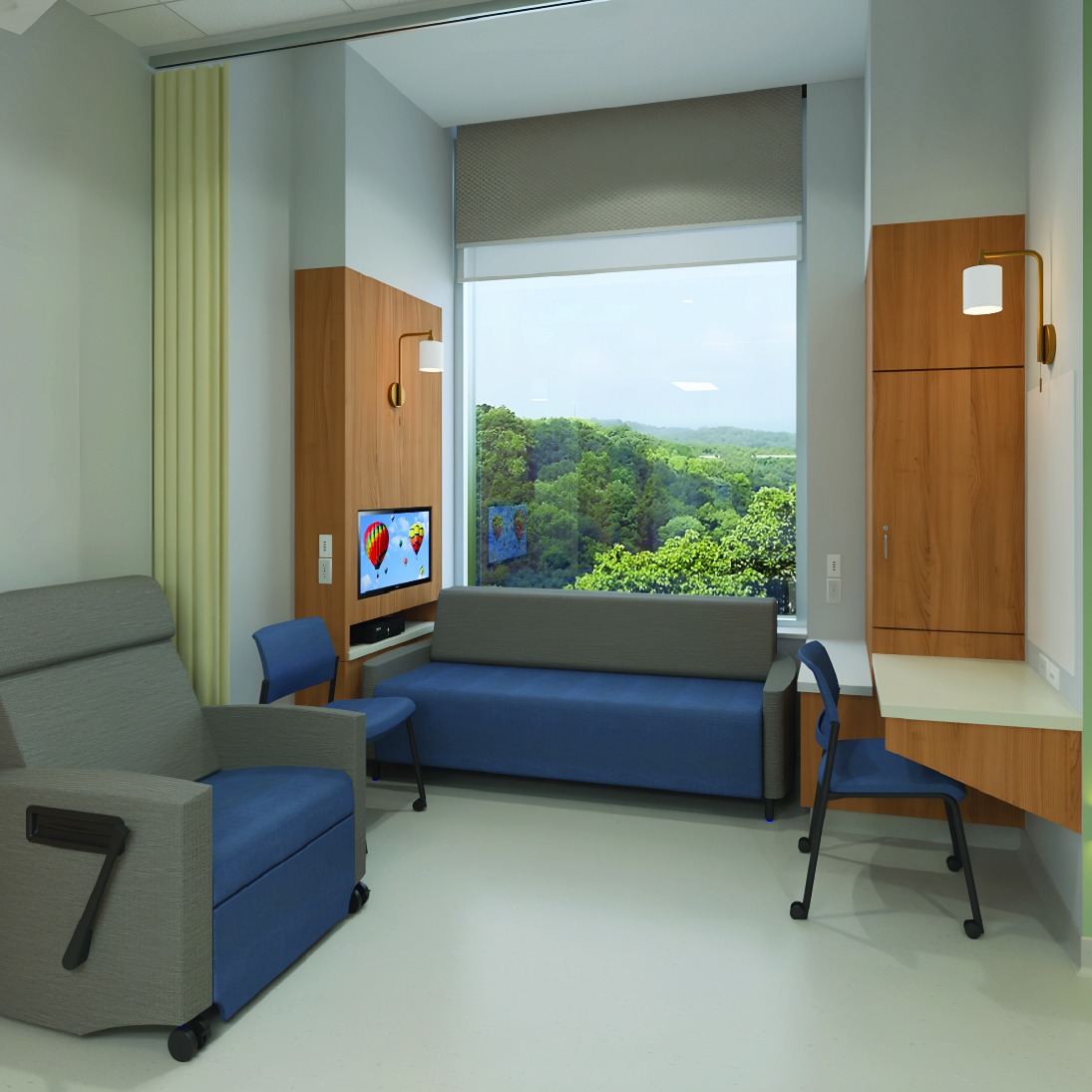 Pediatric Intensive Care Unit Patient Room | The Center for Health Design