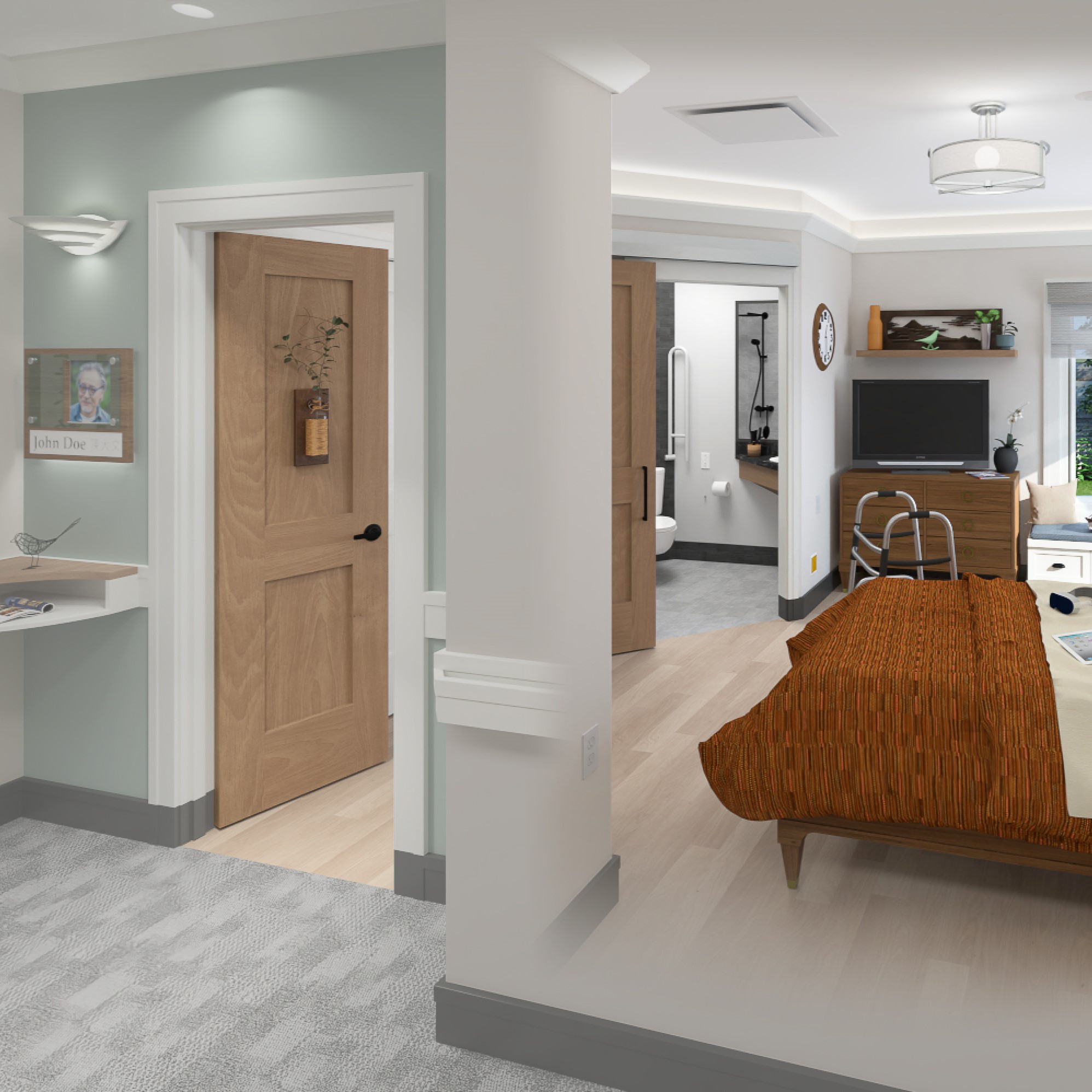 Senior Living Resident Room | The Center for Health Design