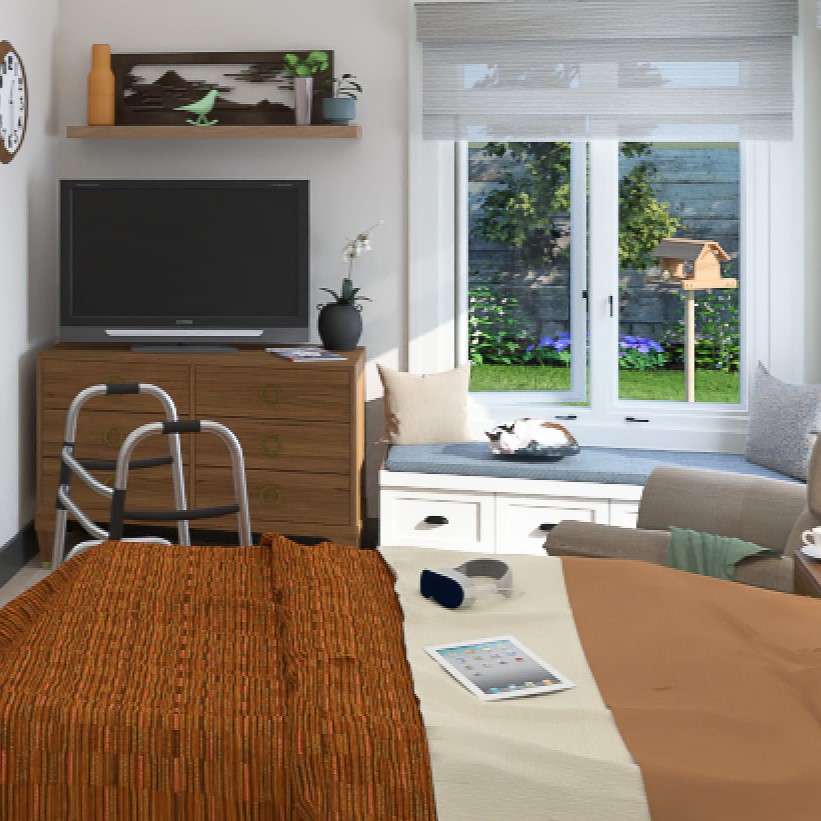 Senior Living Resident Room | The Center for Health Design