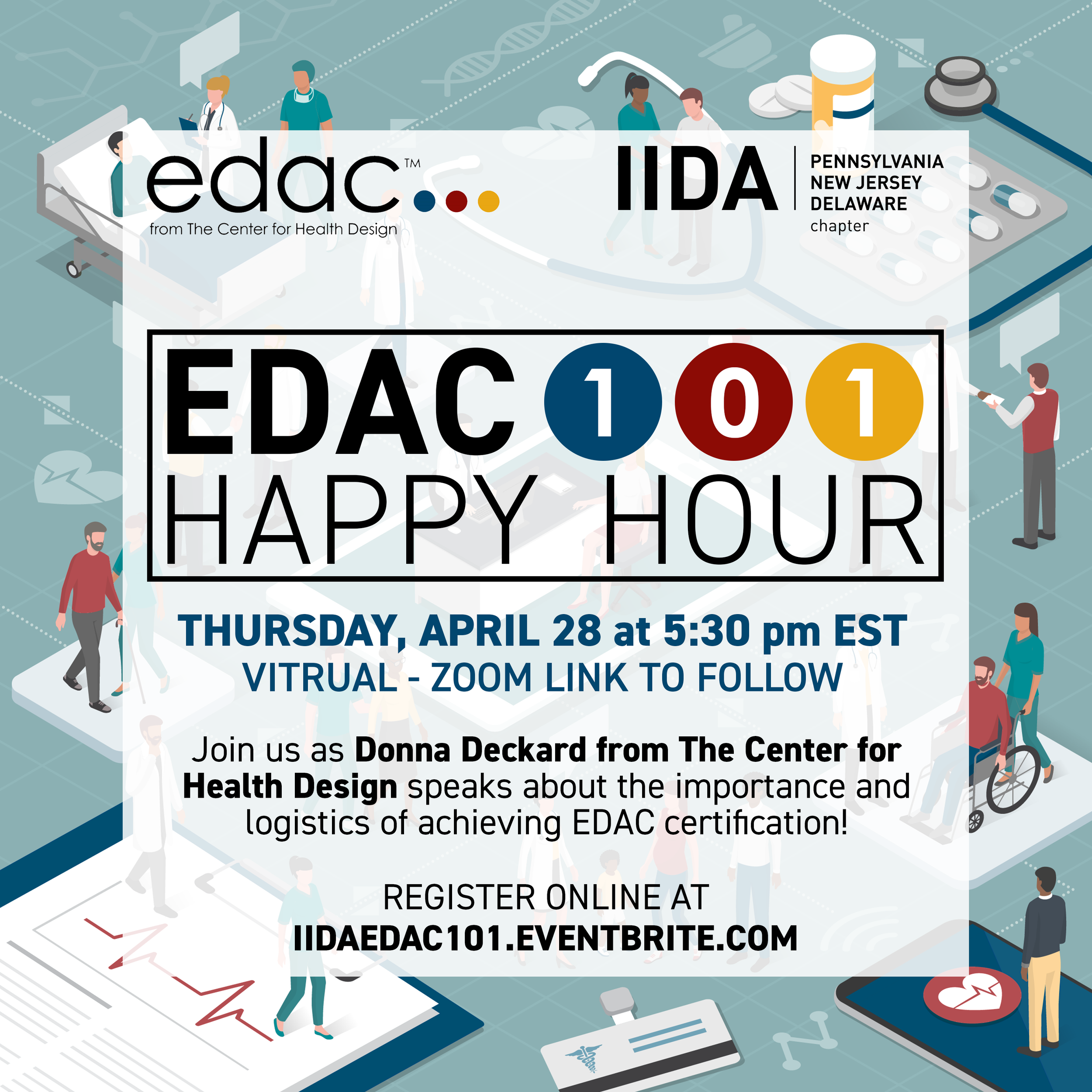 EDAC 101 Happy Hour | The Center for Health Design