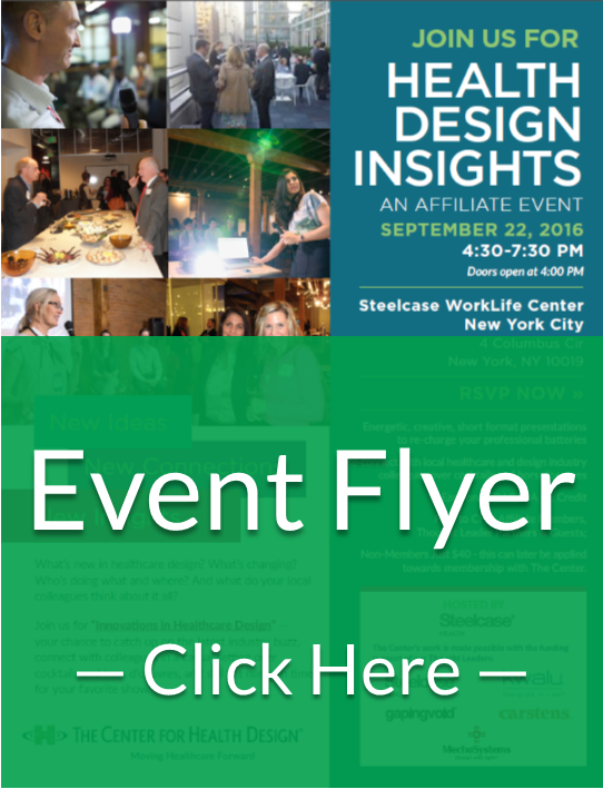 New York Health Design Insights Networking Event | The Center for ...